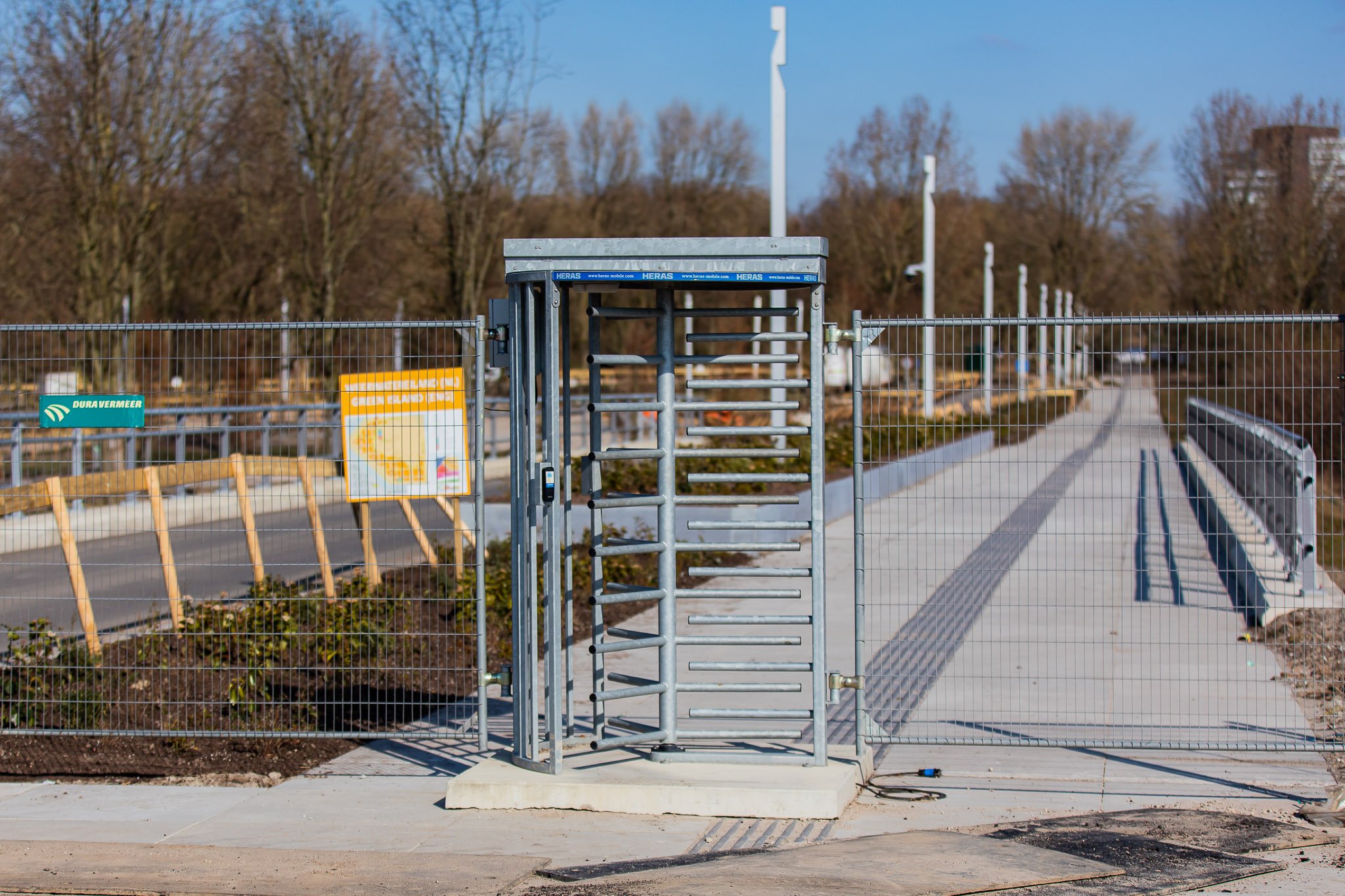 Optimale afzetting en duurzame Combi-Wood hekken op Floriade